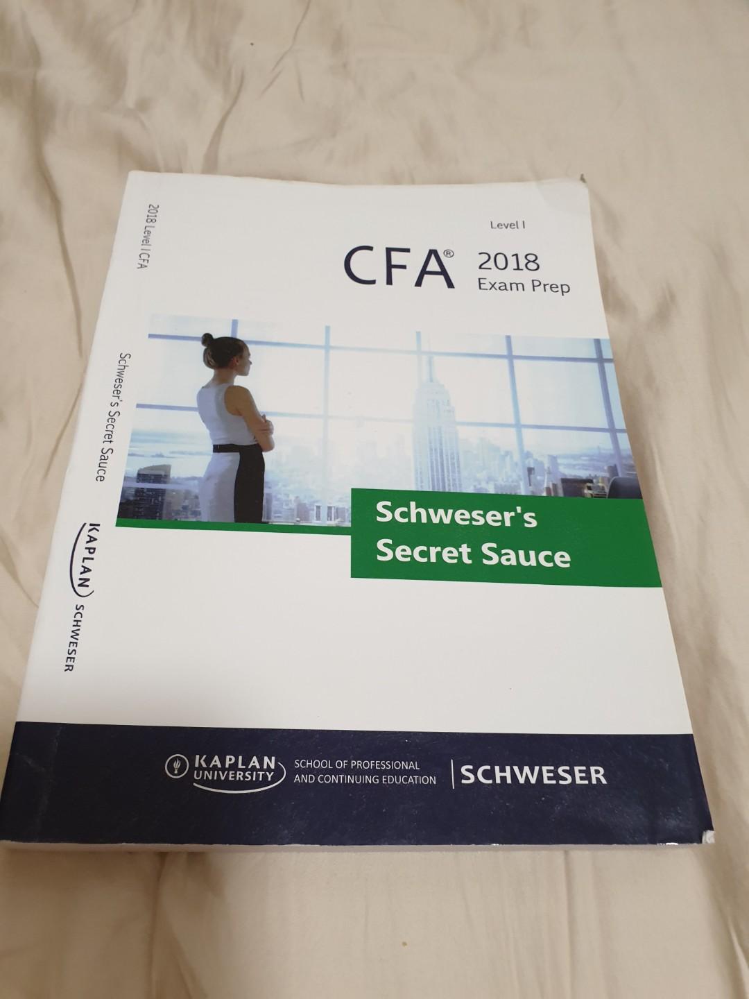 CFA level 1 Kaplan Schweser books, Hobbies & Toys, Books & Magazines ...