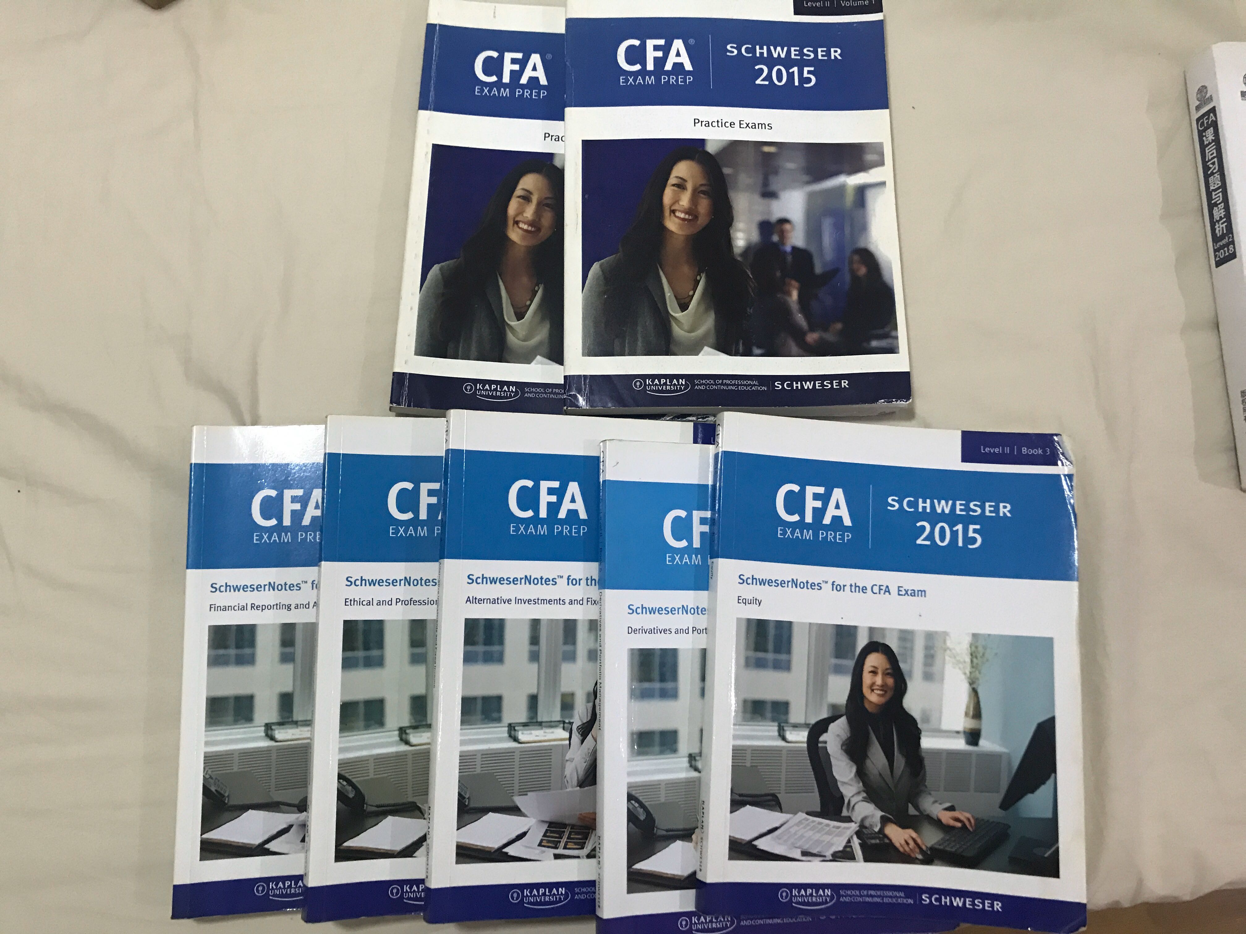 CFA Level 2 Kaplan Schweser notes 2015 edition, Hobbies & Toys, Books ...