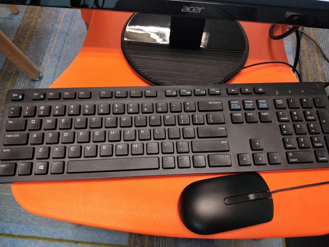 Desktop pc computer with original Dell keyboard & mouse (Intel Core i3 ...