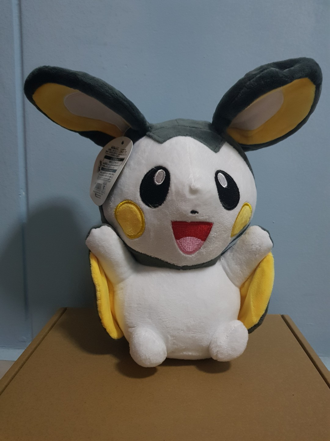 Emolga Pokemon Plushie, Hobbies & Toys, Toys & Games on Carousell