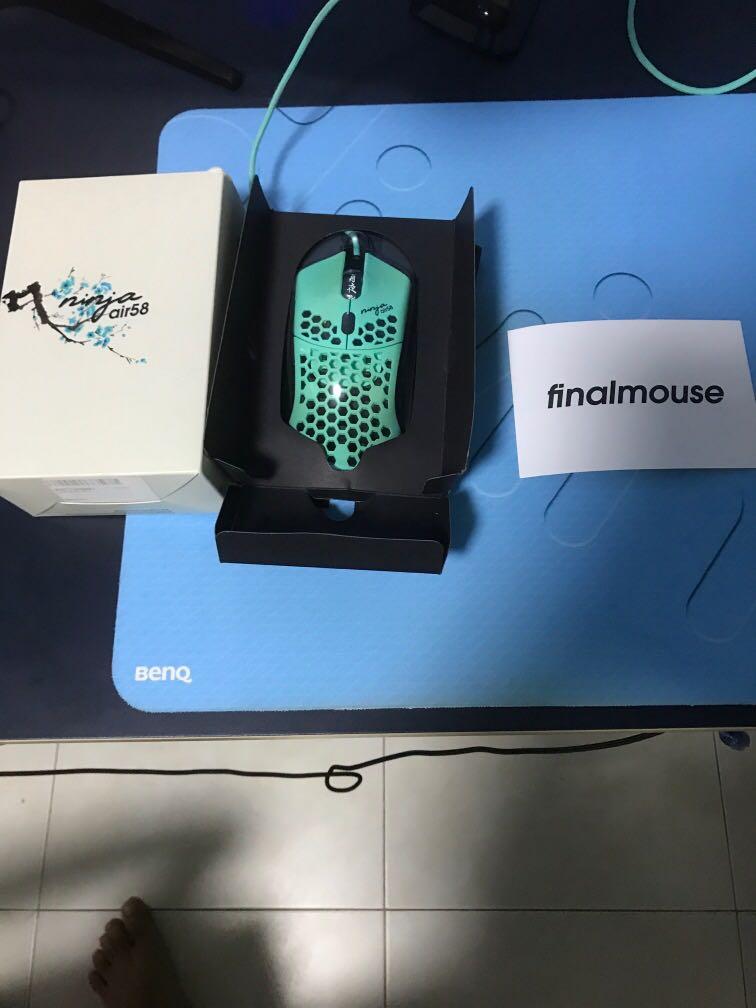 Finalmouse ninja air58 cherry blossom blue, Computers & Tech, Parts ...
