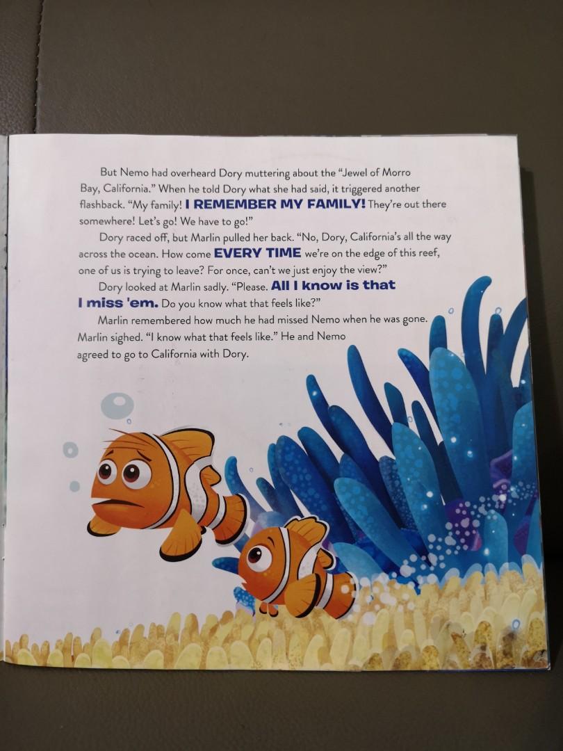Finding dory read-along, Hobbies & Toys, Books & Magazines, Fiction ...