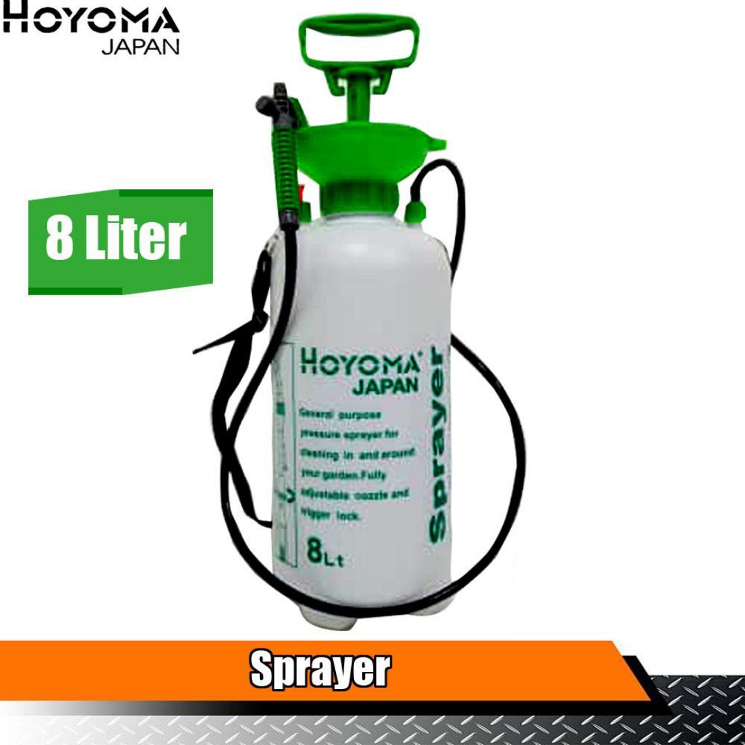 Hoyoma Japan 8 Liter Pressure Water Anay Buster Spray Sprayer Car ...