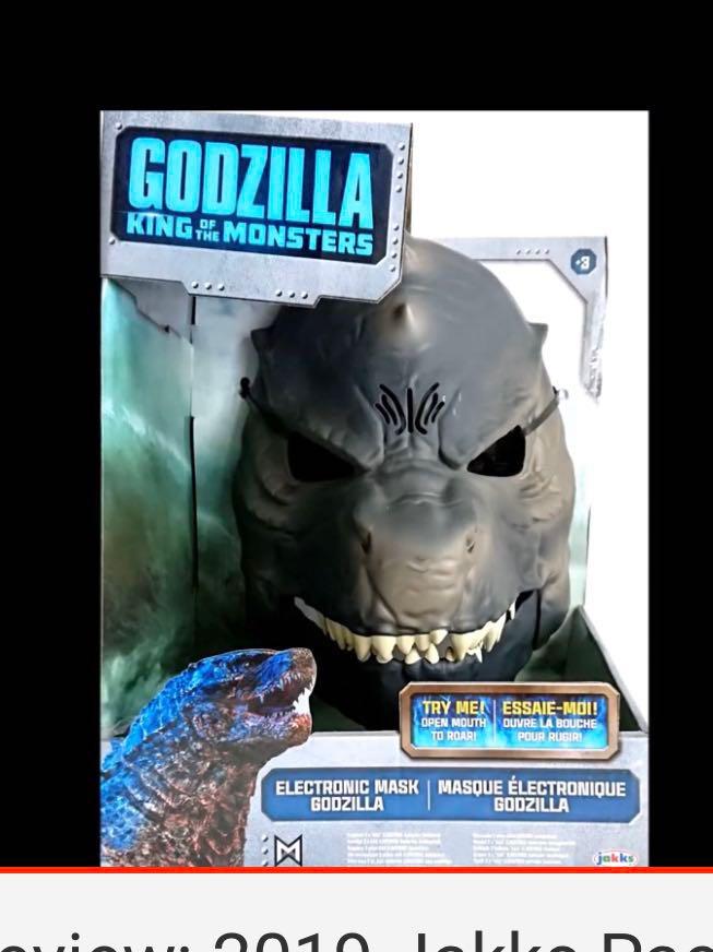 Godzilla: King of the Monsters Godzilla Electronic Mask [Sound Effects ...