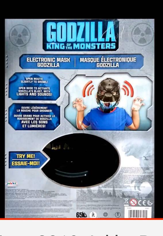 Godzilla: King of the Monsters Godzilla Electronic Mask [Sound Effects ...