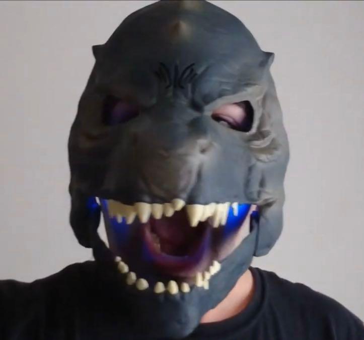 Godzilla: King of the Monsters Godzilla Electronic Mask [Sound Effects ...