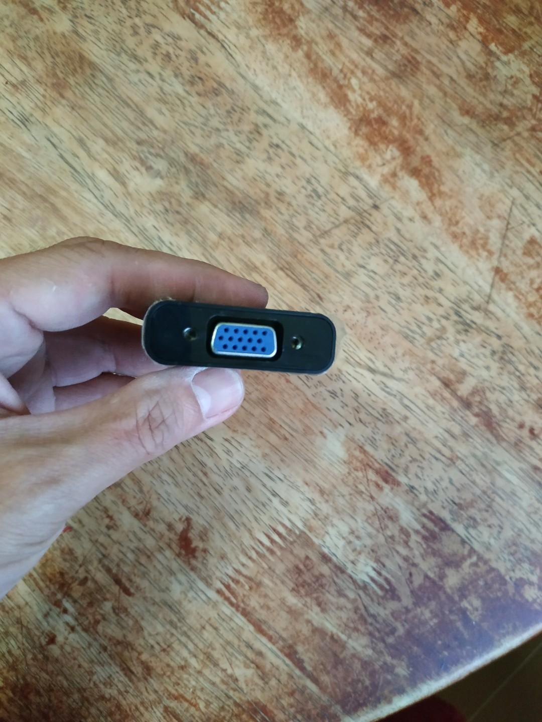 HDMI to VGA Connector - For old monitor, laptop, desktop, Computers ...