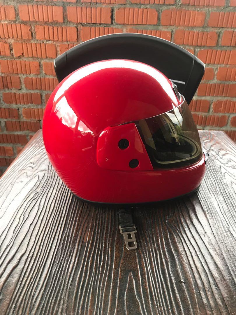 Helmet Swan Full Face, Auto Accessories on Carousell