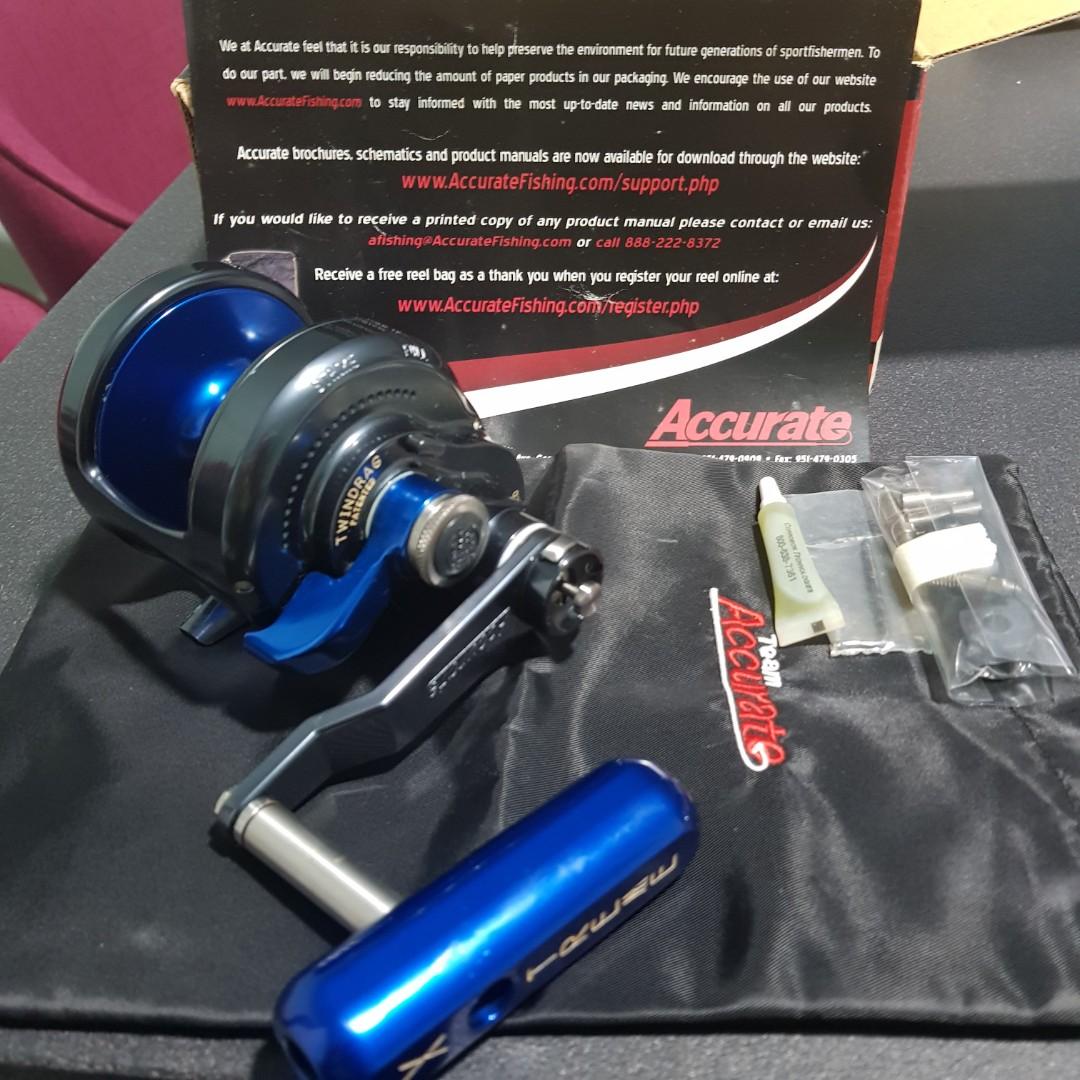 Limited Edition Accurate Boss 600N Narrow 2 Speed reel, Sports ...