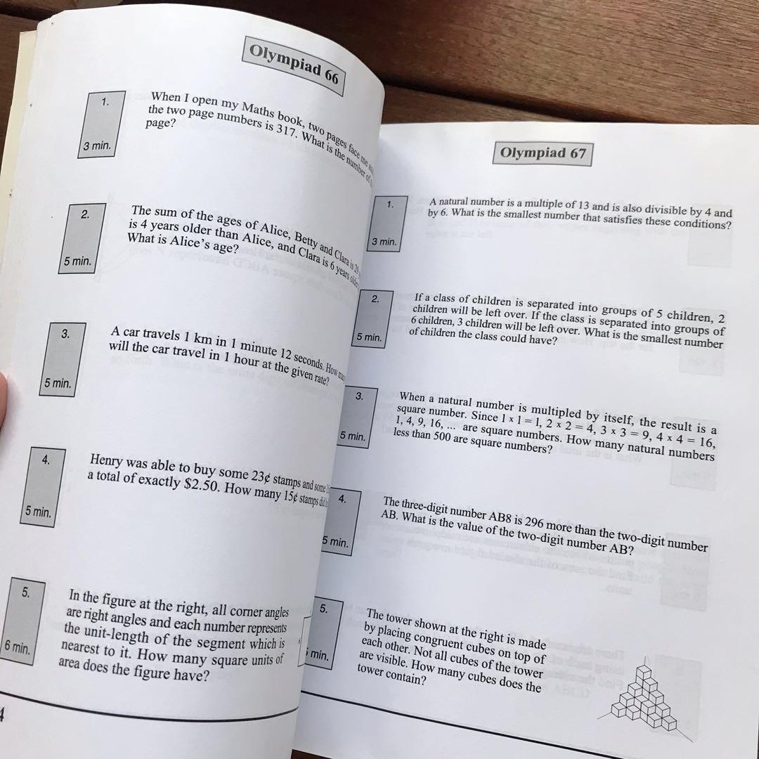 Math Olympiad Contest Problems for Primary & Lower Sec Schools: ASEAN ...