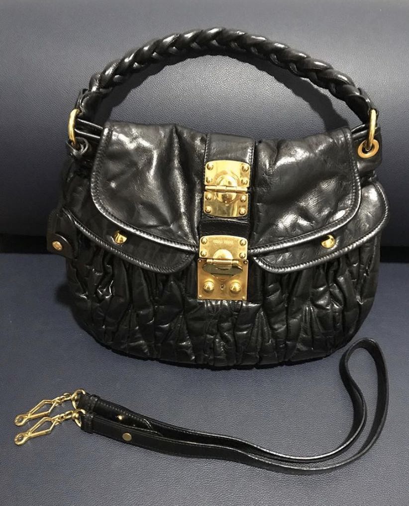 Miu Miu Coffer Bag, Women's Fashion, Bags & Wallets, Cross-body Bags on ...