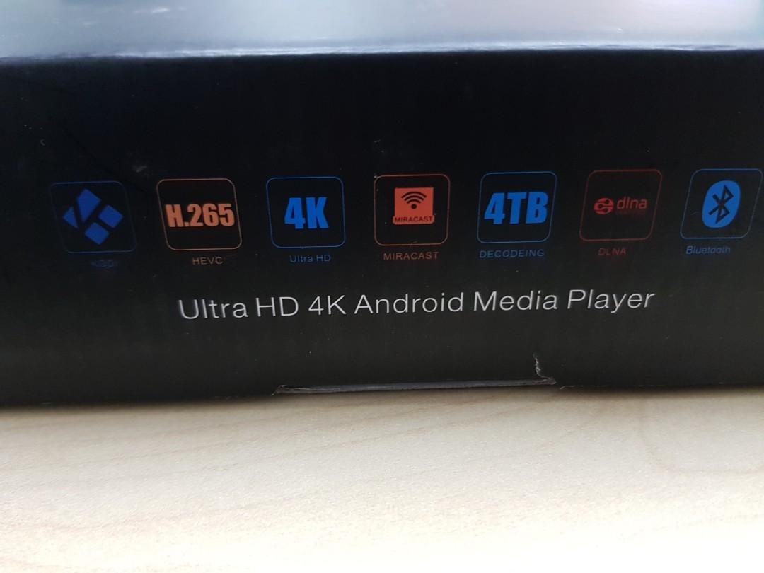 Philips Ultra HD 4K Android TV Box, TV & Home Appliances, TV ...