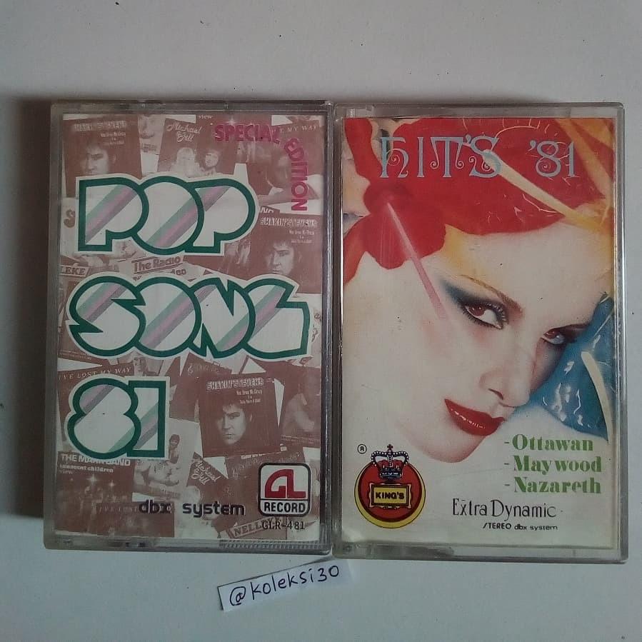 Pop Songs 80an (kaset), Musik & Media, CD, DVD & Lainnya di Carousell