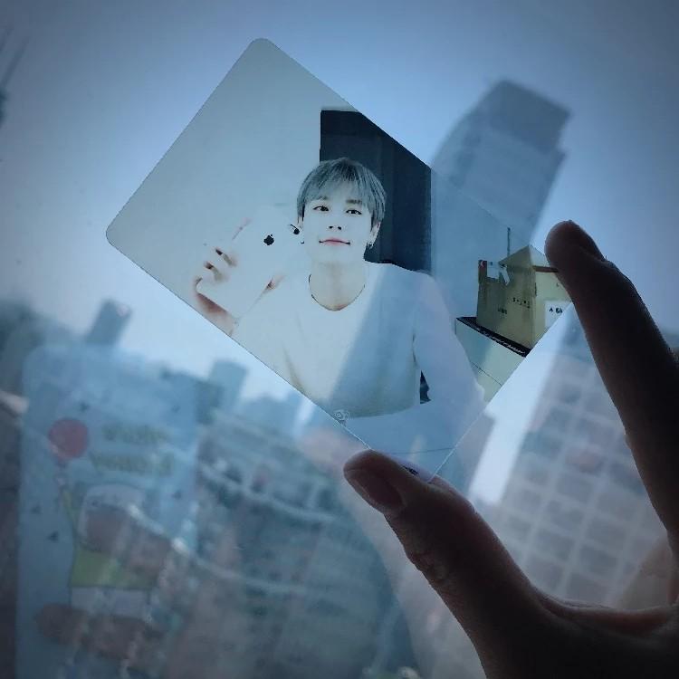 Preorder: Customise Transparent photocard, Hobbies & Toys, Memorabilia ...
