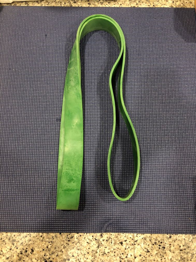 Resistance Band (Green), Sports Equipment, Exercise & Fitness, Toning ...