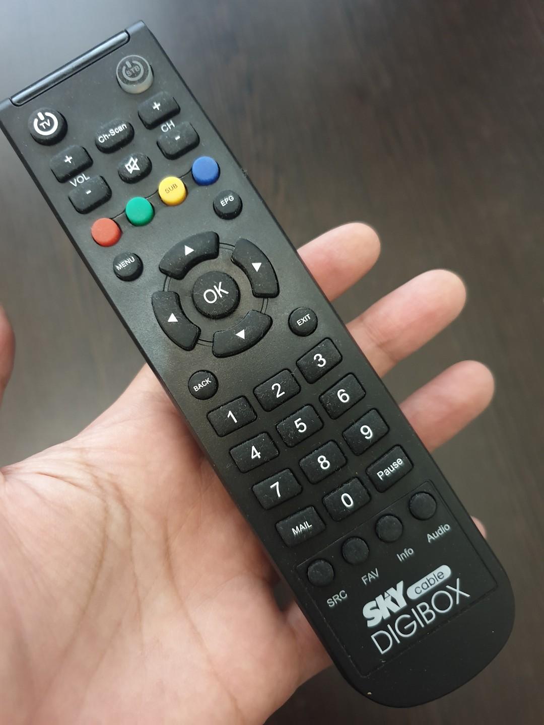 Skycable digibox remote, Computers & Tech, Parts & Accessories, Cables ...