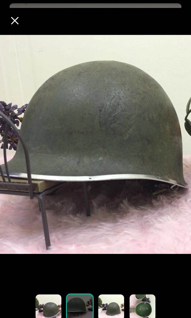 Soldier Battle Field Hat / Helmet Army / Topi askar Antik/ Antique ...