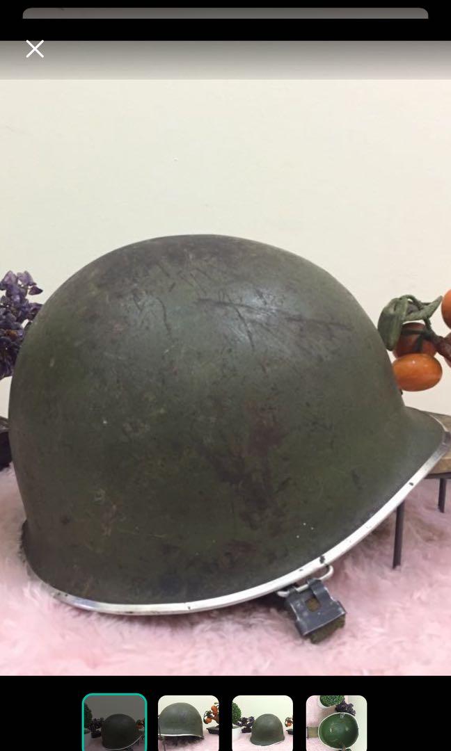 Soldier Battle Field Hat / Helmet Army / Topi askar Antik/ Antique ...
