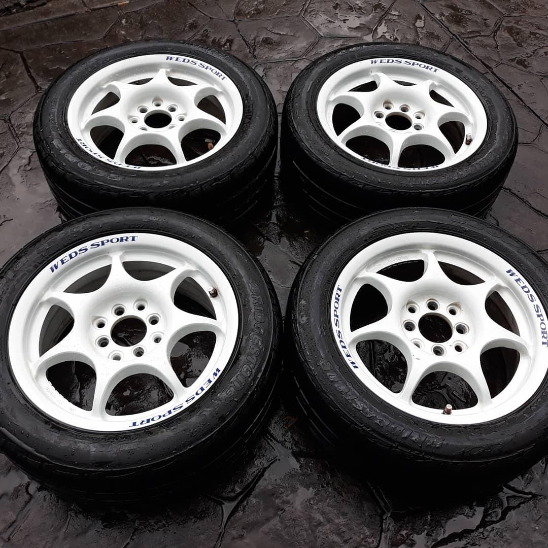 Sportrim Wedsport Tc05 15" pcd 4x100 Ori Japan, Auto Accessories on ...