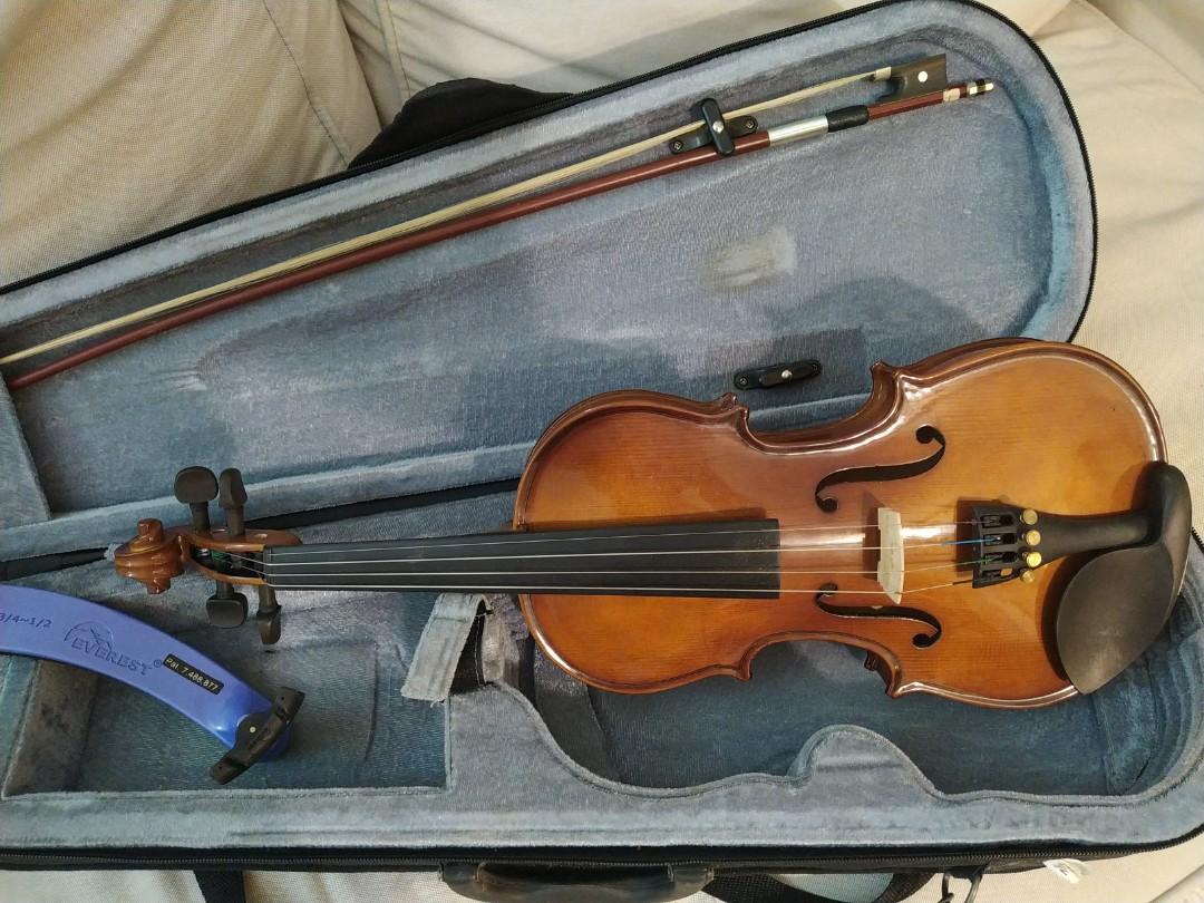 Synwin & eurostring violin violins, Hobbies & Toys, Music & Media ...
