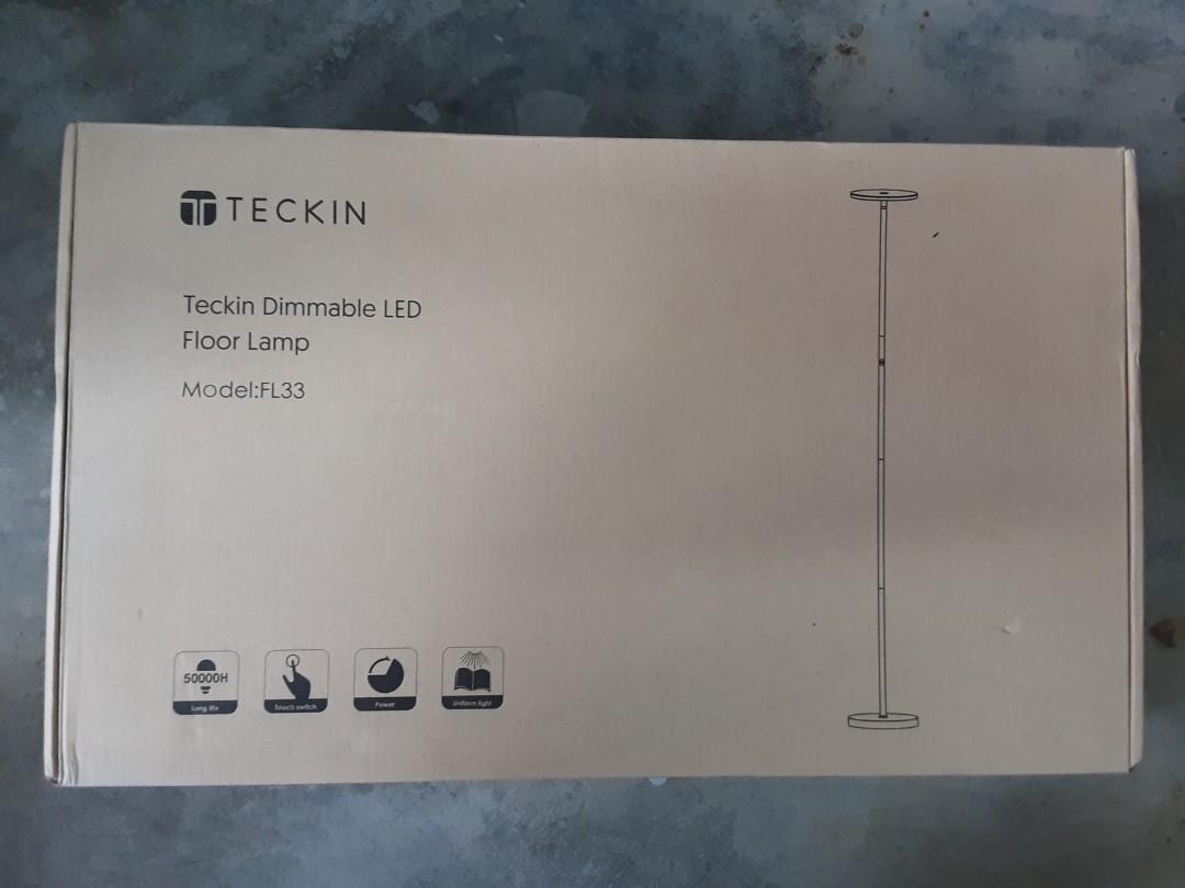 TECKIN Daylight Floor Lights Lamp Black Model: FL33, Furniture & Home ...