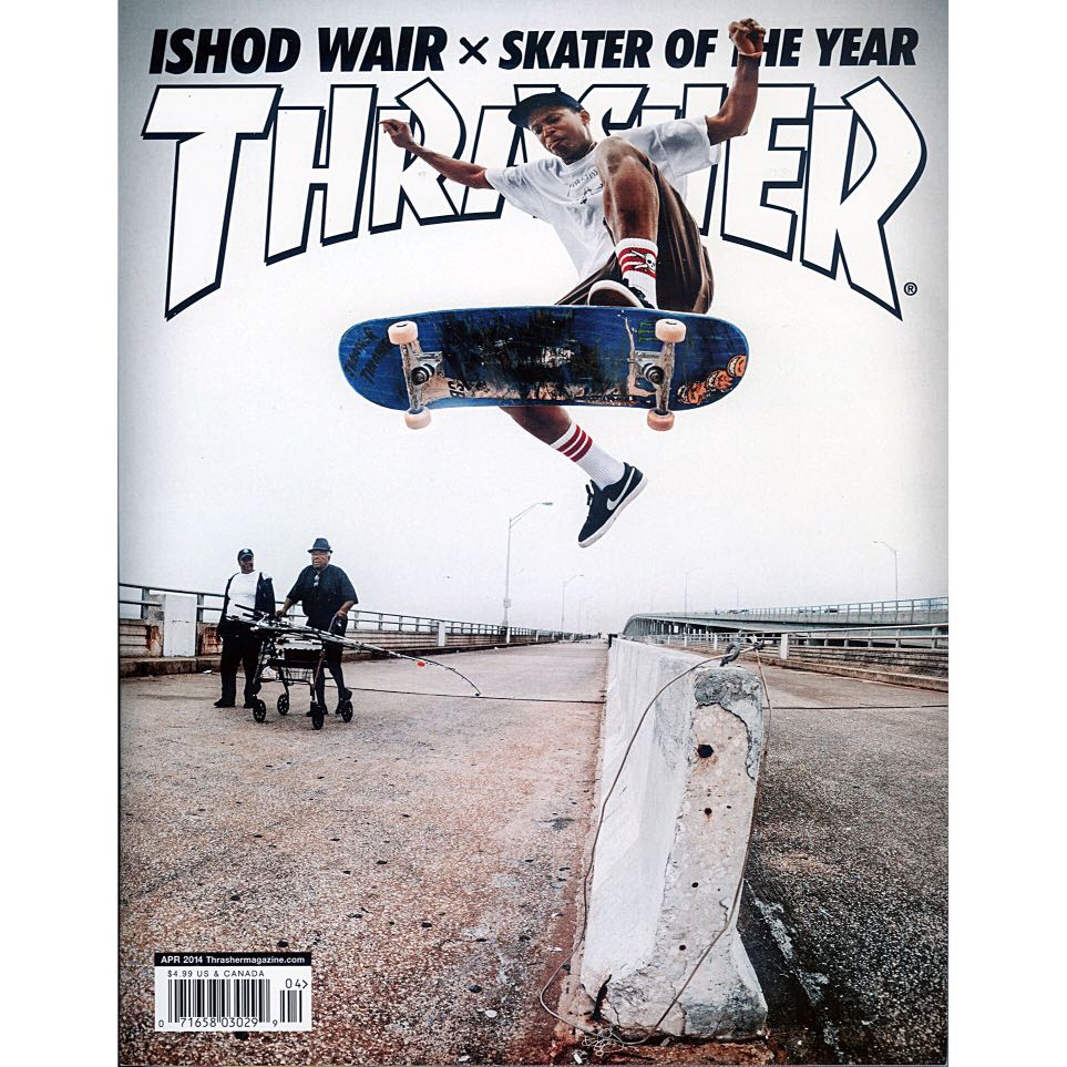 Thrasher Skateboarding Magazine - Ishod Wair x Skater of the Year April ...