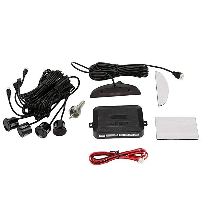Tkoofn Car Parking Reverse Reversing Backup Radar System With 4 Parking Sensor Kit Led Display