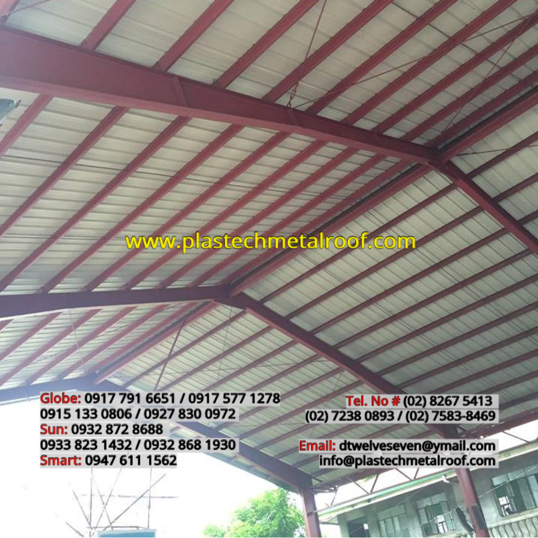 uPVC Ribtype Longspan Non Brittle and Rust Free for Covered Court ...