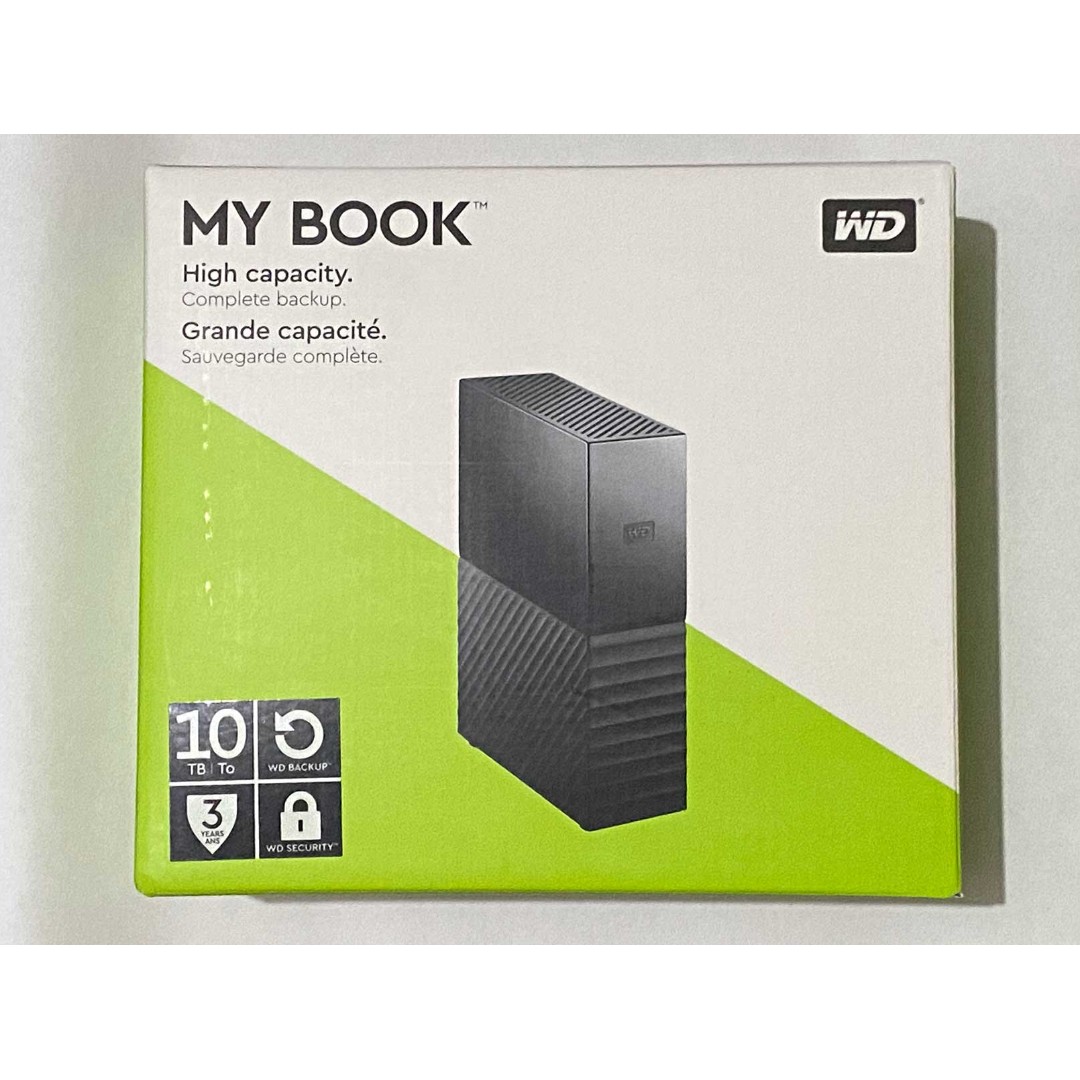 100% 全新WD My Book 10TB USB3.0 外罝HDD, 電腦＆科技, 電腦周邊及配件, 硬碟及儲存器 - Carousell