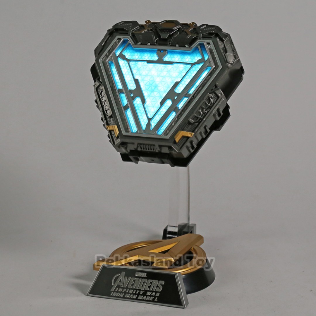 Marvel Avengers Infinity War Endgame Ironman Iron Man Mark 50 Led Arc ...