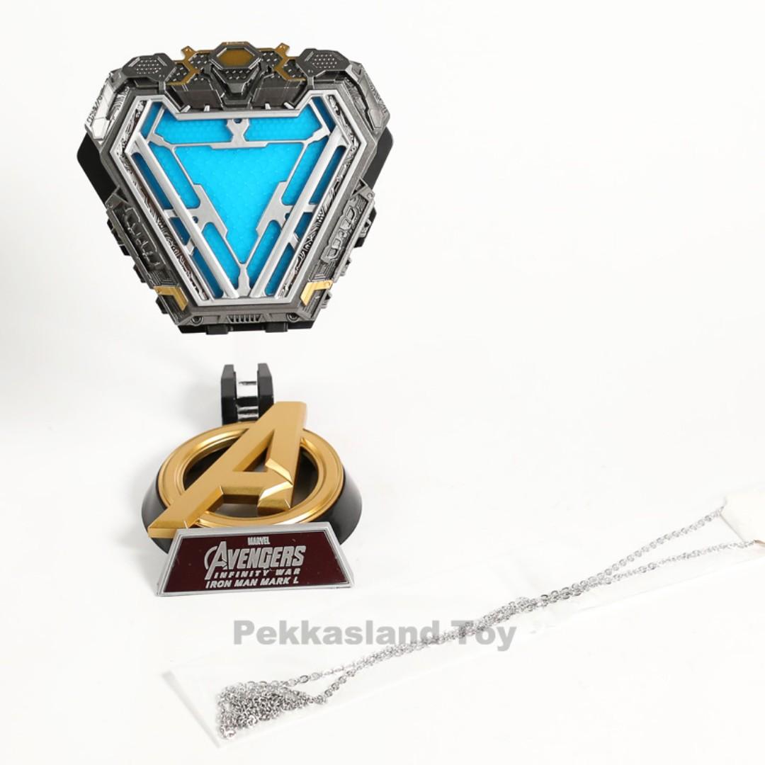 Marvel Avengers Infinity War Endgame Ironman Iron Man Mark 50 Led Arc ...