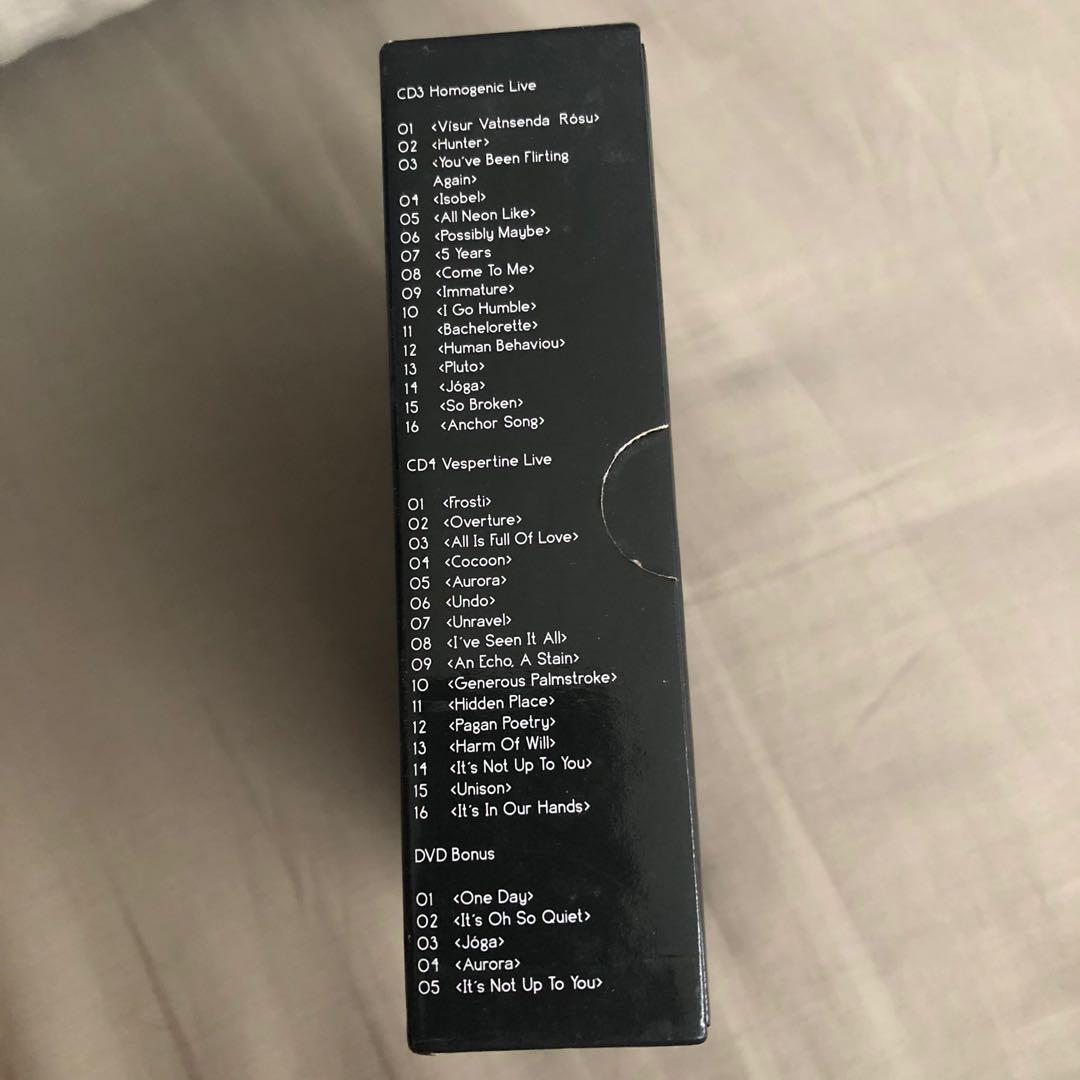 Bjork Live Box 4CD 1DVD, Hobbies & Toys, Music & Media, CDs & DVDs on ...