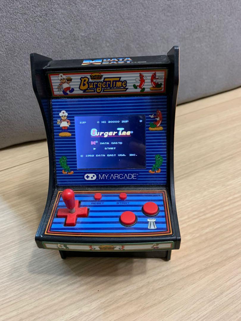 Burger Time Mini Retro Arcade Machine Game, Hobbies & Toys, Toys ...