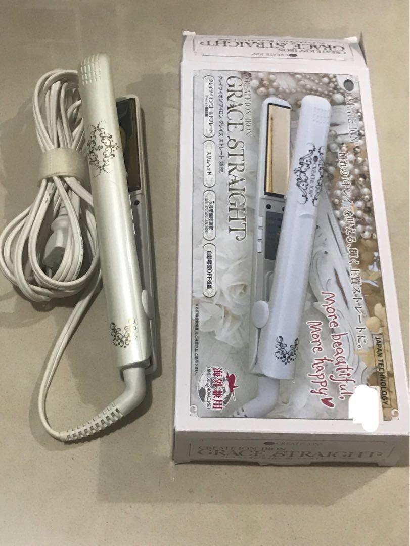 Create Ion Iron Grace Straight 直髮夾（CIS-R01), 美容＆化妝品, 健康及美容 - 頭髮護理 ...