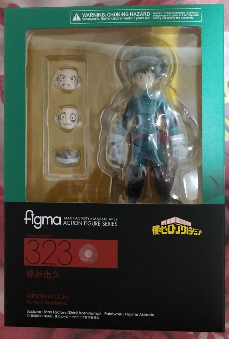 Figma My Hero Academia Izuku Midoriya Deku, Hobbies & Toys, Toys ...