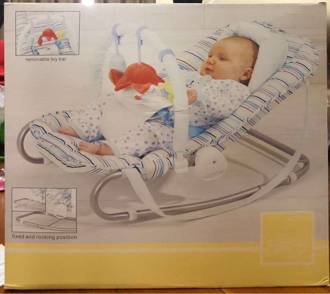 Fish and Chips Rocking Cradle, Babies & Kids, Infant Playtime on Carousell