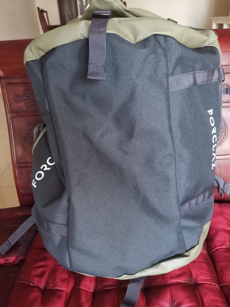 Forclaz extendable duffel bag 40-60L. Good for travelling and trekking ...