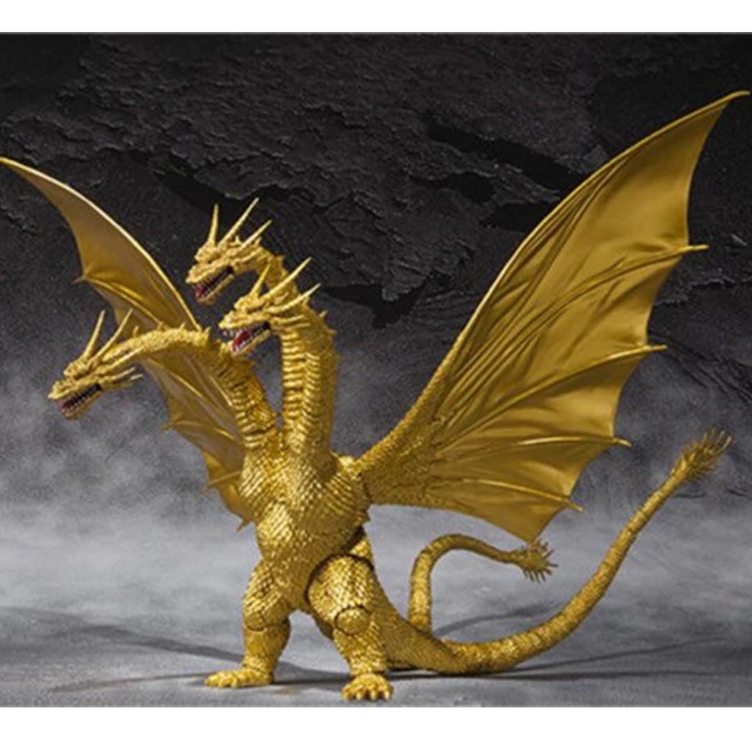 Godzilla King of The Monsters Gojira Ghidorah Ghidora Gidora Lizard ...