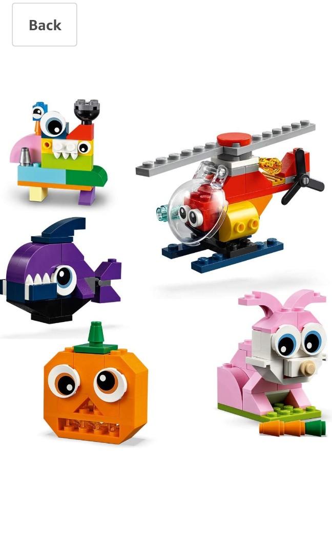 LEGO Classic Bricks and Eyes 11003 Building Kit (451 Pieces ...