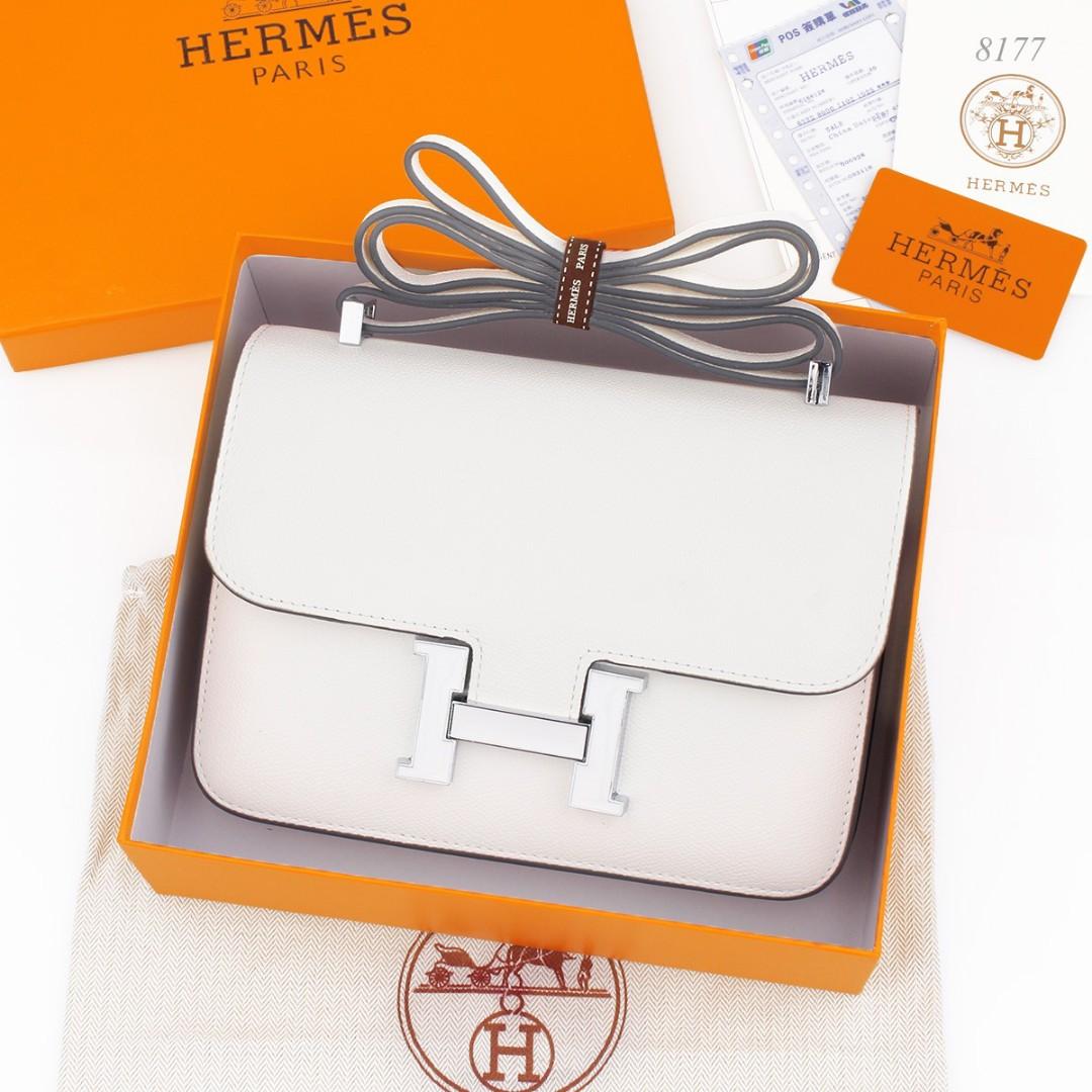 Hermes Constance Medium Bag Epsom Leather, Fesyen Wanita, Tas & Dompet di Carousell