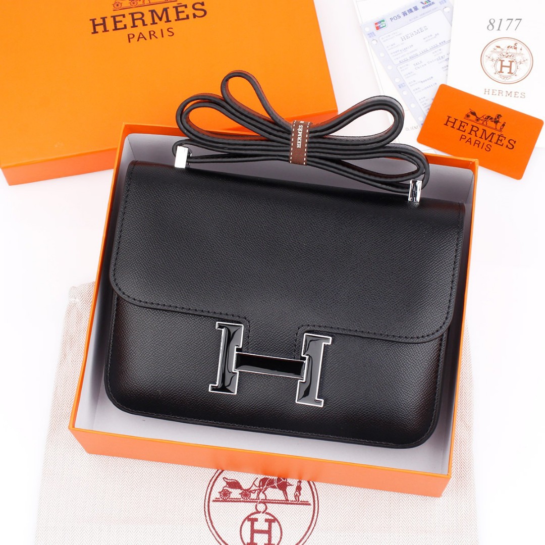 Hermes Constance Medium Bag Epsom Leather, Fesyen Wanita, Tas & Dompet di Carousell