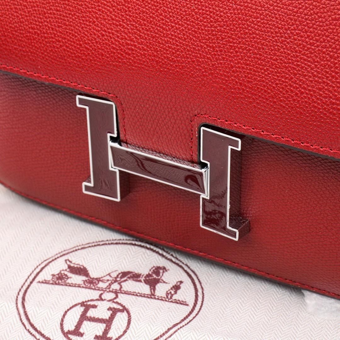 Hermes Constance Medium Bag Epsom Leather, Fesyen Wanita, Tas & Dompet di Carousell
