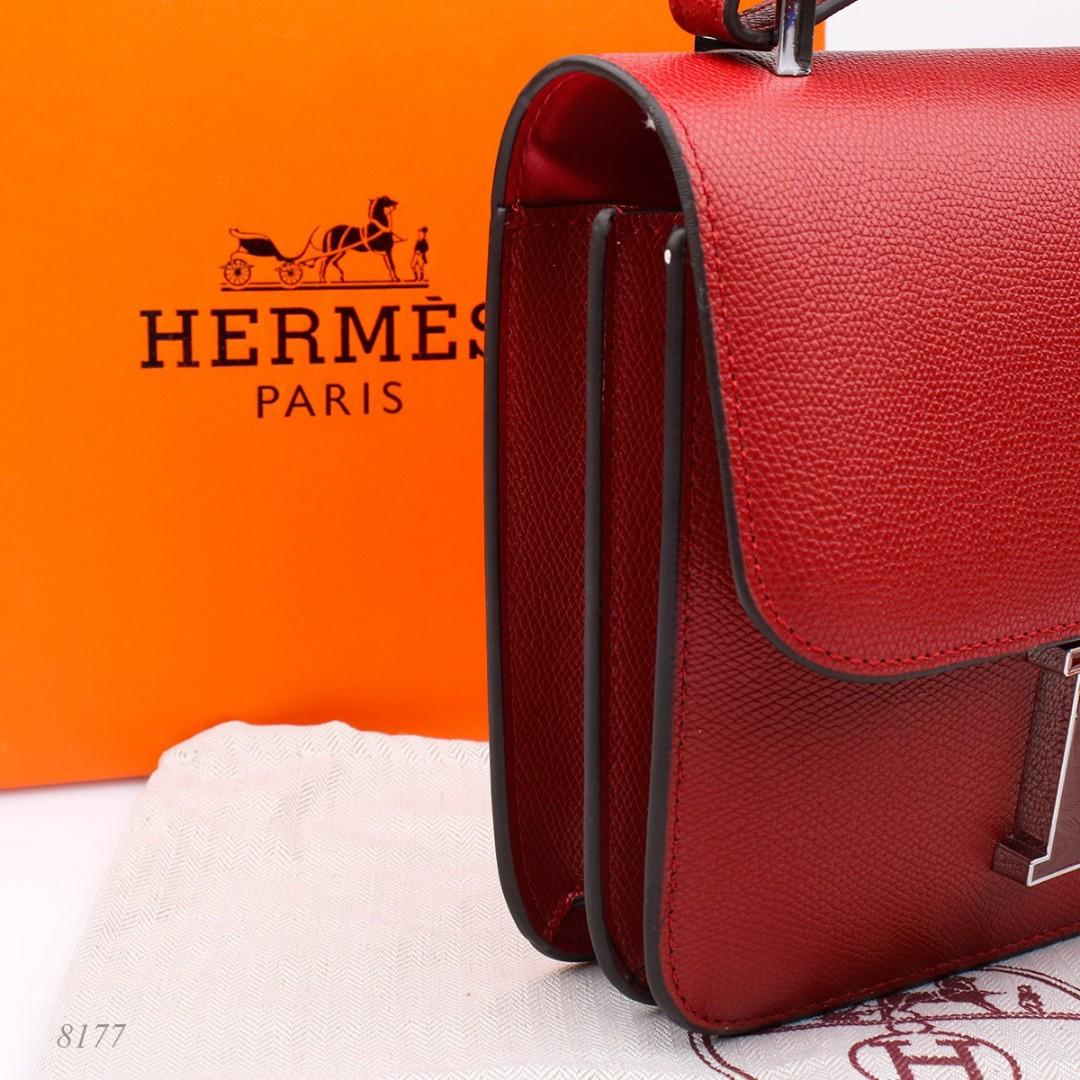Hermes Constance Medium Bag Epsom Leather, Fesyen Wanita, Tas & Dompet di Carousell