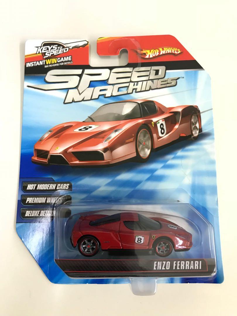 Hot Wheels Speed Machines Enzo Ferrari, Hobbies & Toys, Collectibles ...