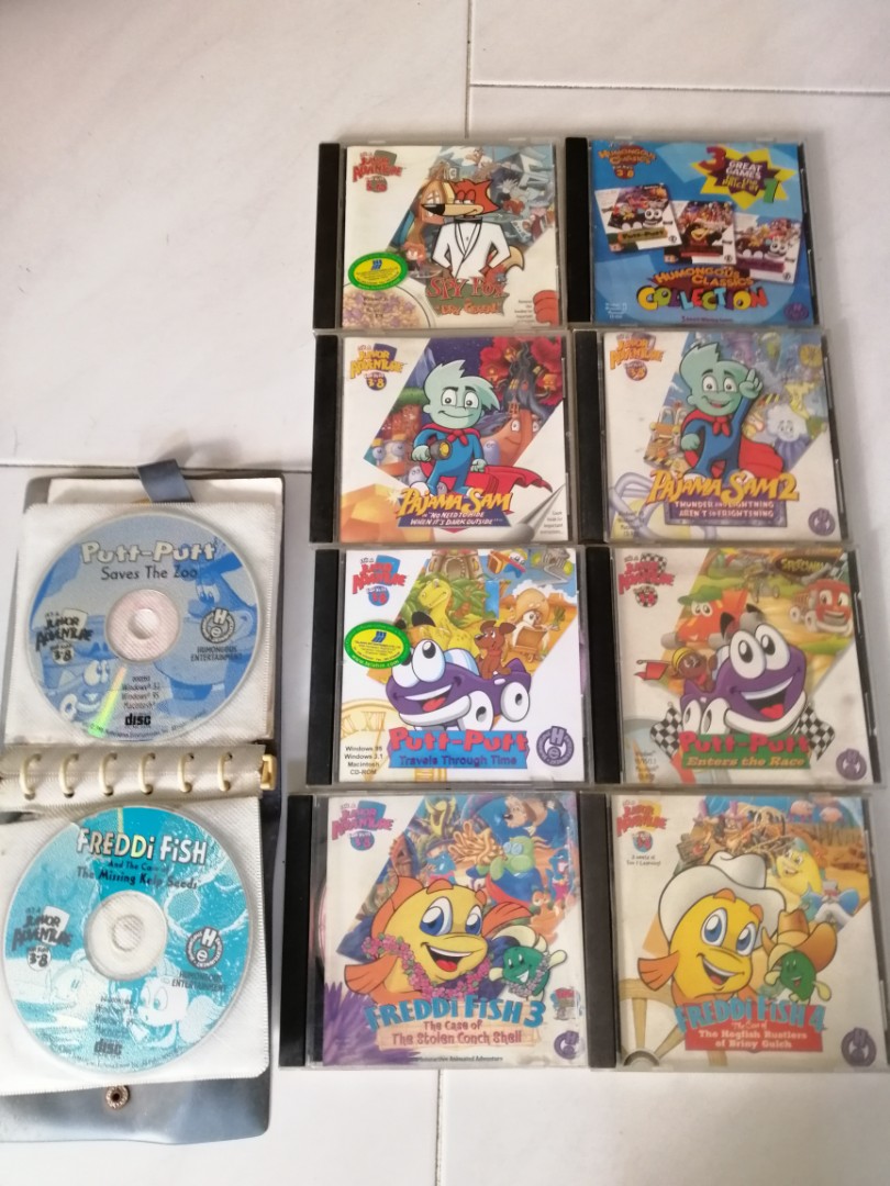 Humongous Entertainment set, Hobbies & Toys, Toys & Games on Carousell