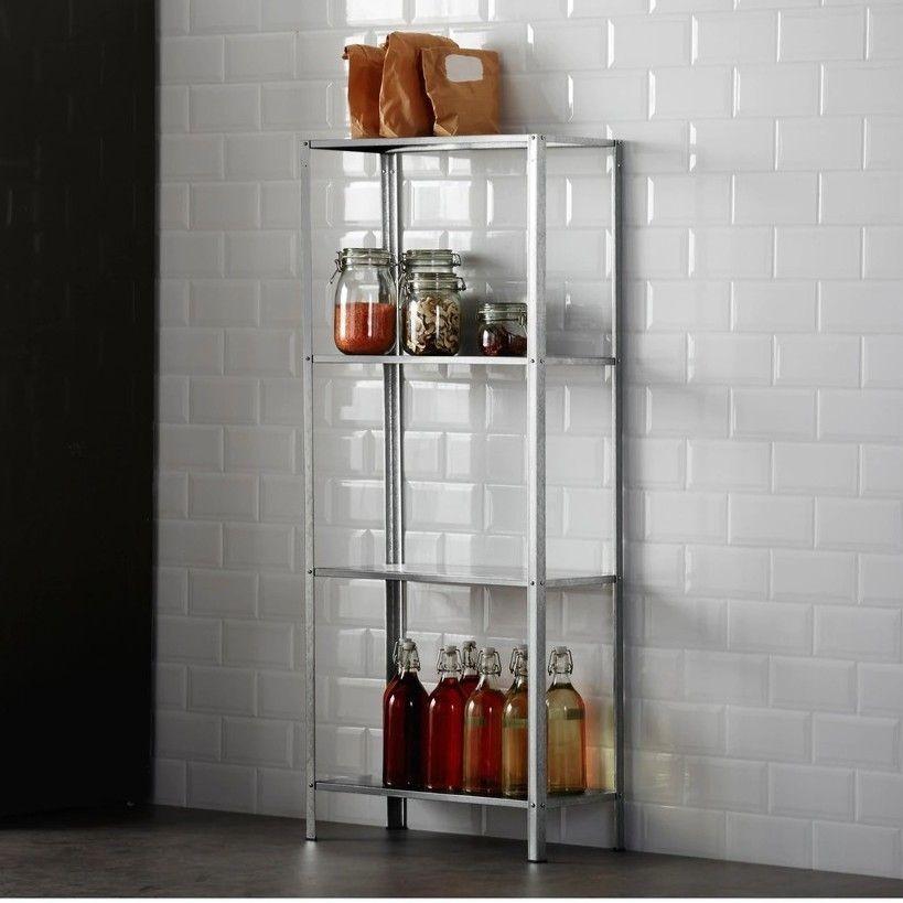 Ikea 3 tier hyllis rack, Furniture & Home Living, Furniture, Shelves ...