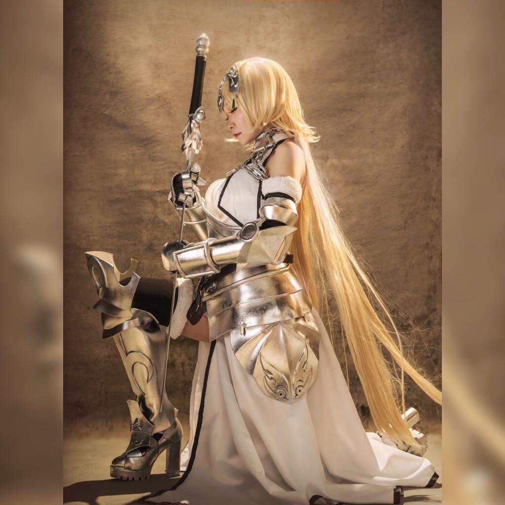 Jeanne d arc fate grand order cosplay armor full set, Women's Fashion ...