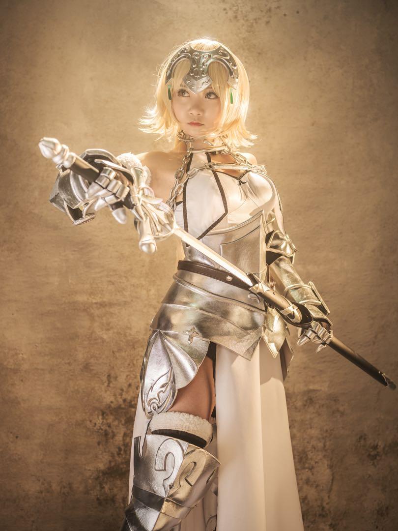 Jeanne d arc fate grand order cosplay armor full set, Women's Fashion ...