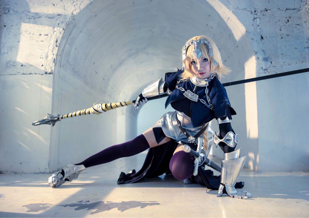 Jeanne d arc fate grand order cosplay armor full set, Women's Fashion ...