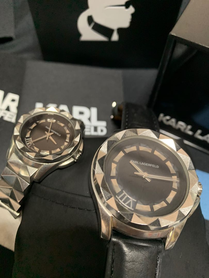 karl lagerfeld Couple watch (Limited collection), Luxury, Watches on ...